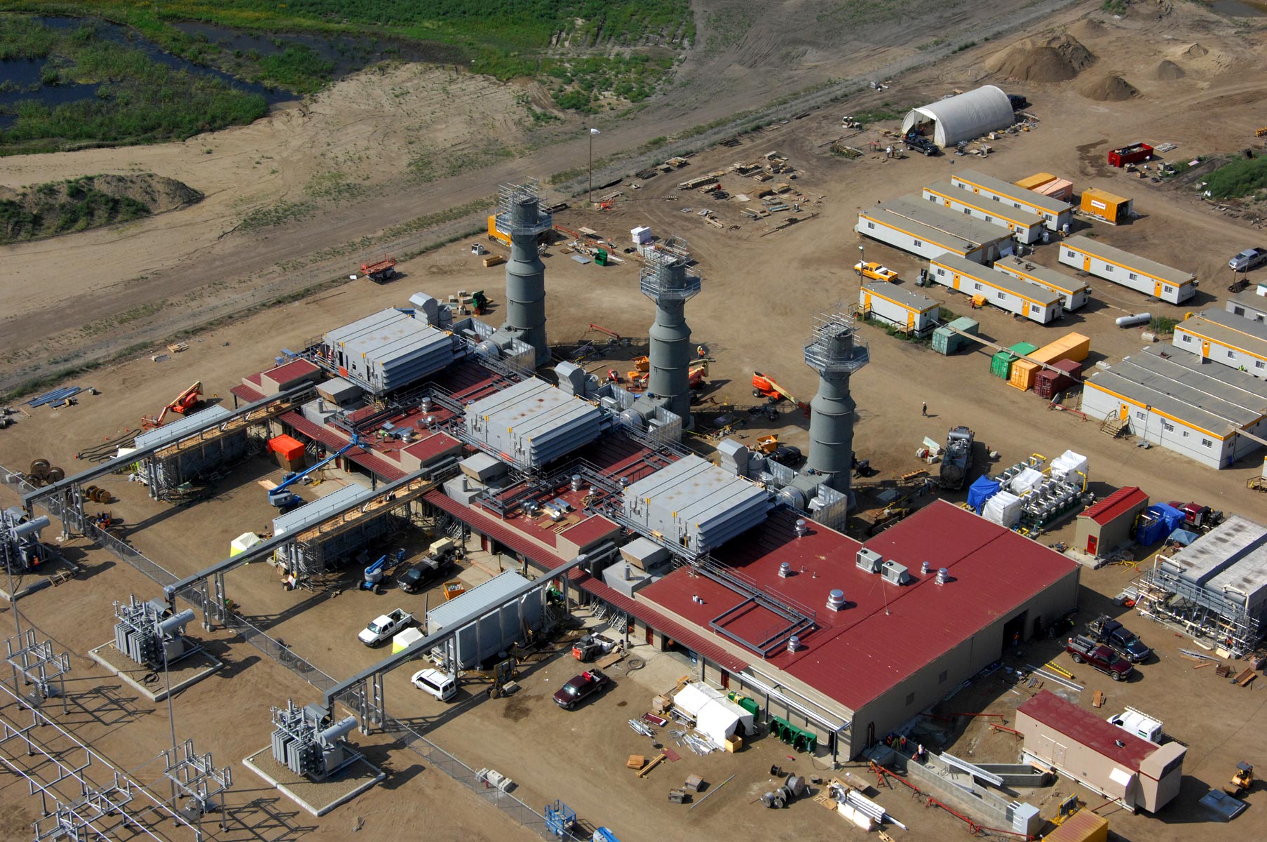 SaskPower Yellowhead Power Station - Metal Buildings And Steel ...